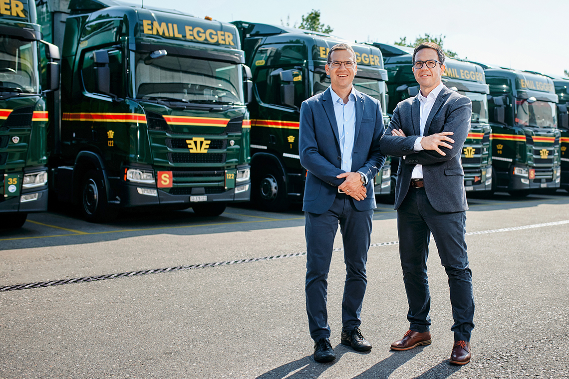 Michael und Markus Egger